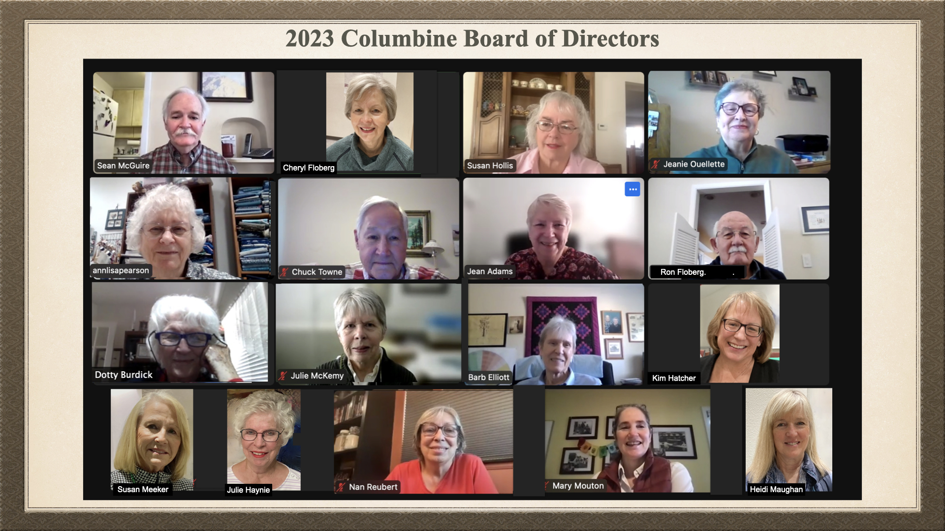 Columbine Board 2023